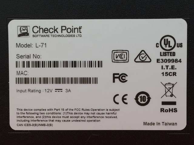 Check Point L-71｜テルワールド（ビジネスフォン周辺機器販売店）