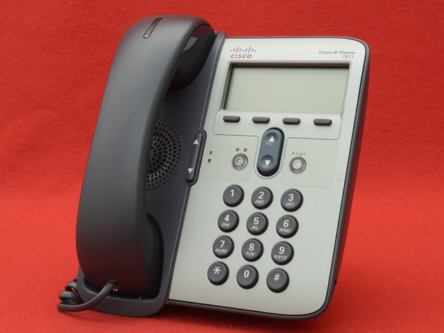 Cisco CP-7911｜テルワールド（SIP/IP 中古美品ビジネスフォン販売店）