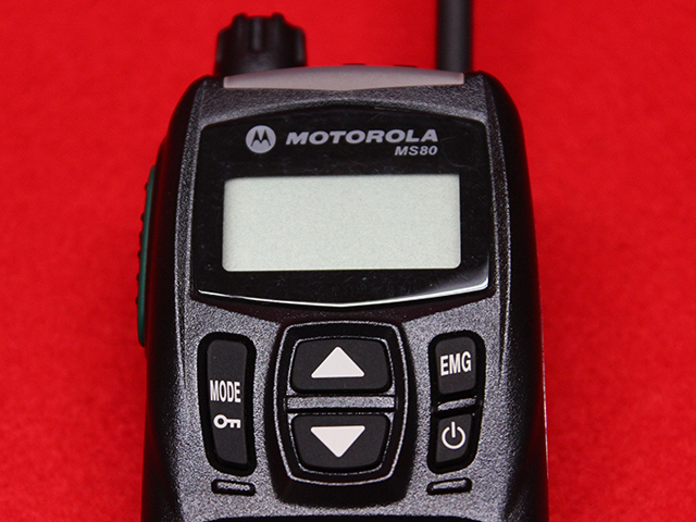 MS80 モトローラー本体(ブラック)｜テルワールド（トランシーバー・無線機の中古格安販売）