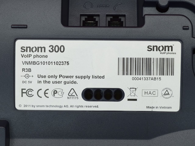 Snom 300｜テルワールド（SIP/IP 中古美品ビジネスフォン販売店）